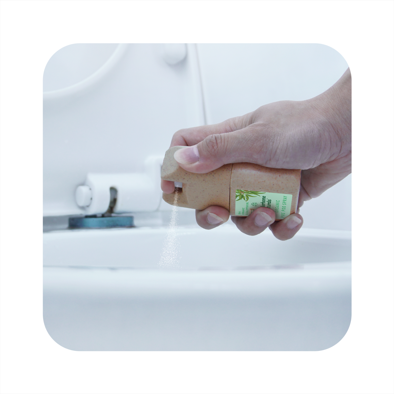 Organic Pre Poo Spray - Wonderhome Naturals PH